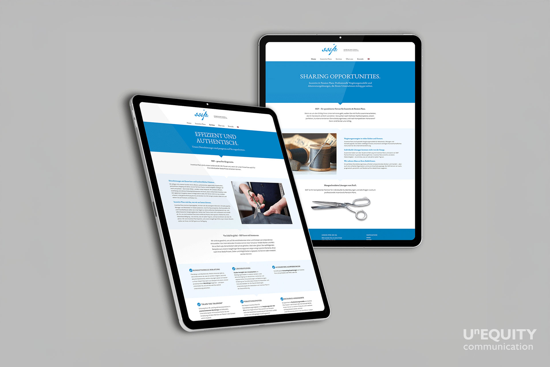 Corporate Design Projects | Unequity
